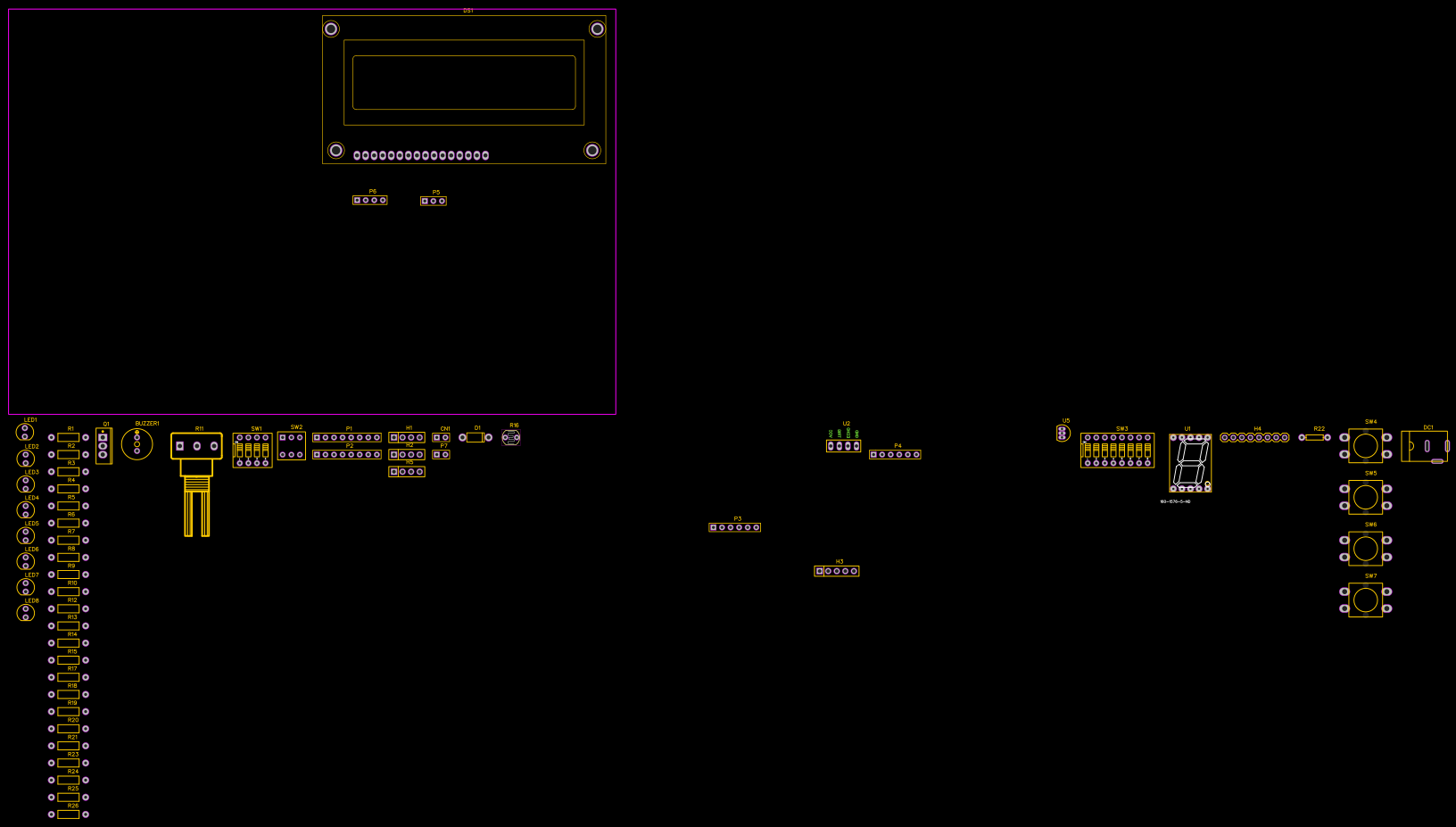 Placa didática para Arduíno - EasyEDA open source hardware lab