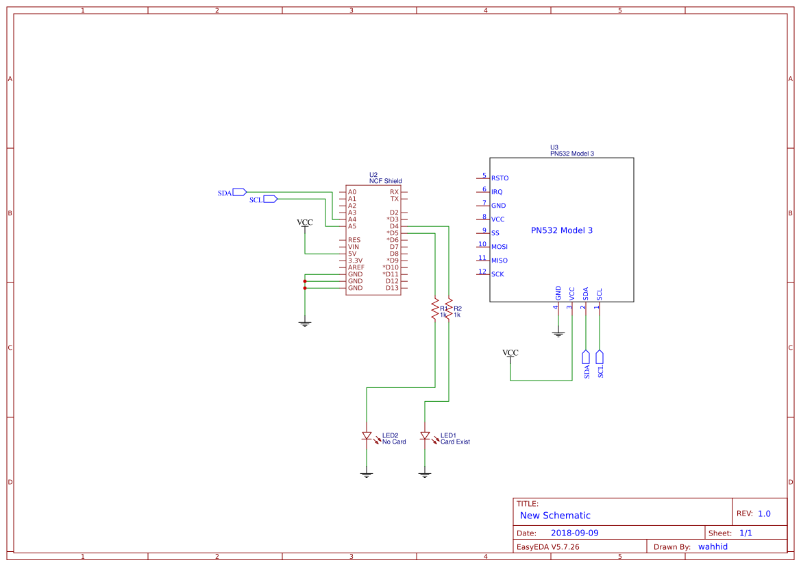 NFC Arduino Uno Shield - EasyEDA open source hardware lab