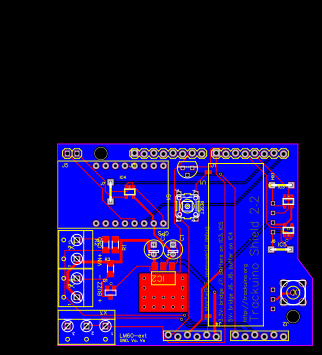Trackuino Shield - EasyEDA open source hardware lab