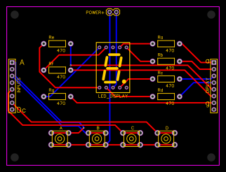 HEX - 7 segment - Decoder - OSHWLab