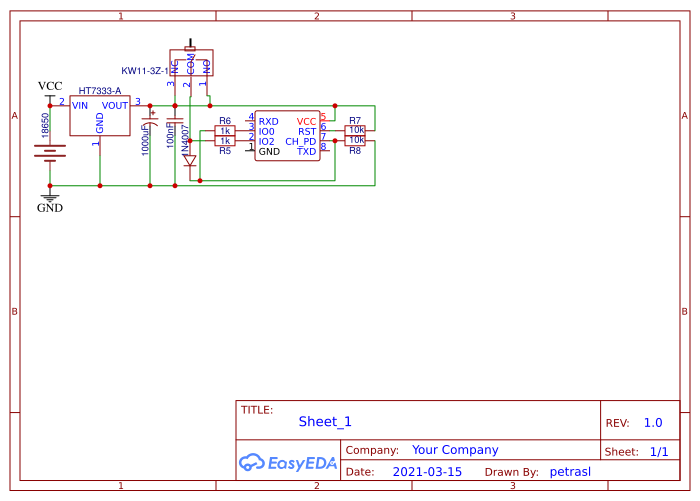 ESP-01_button_4_Alexa - EasyEDA open source hardware lab
