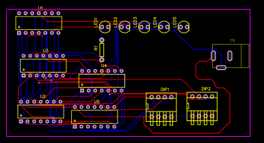 4 bit adder - OSHWLab