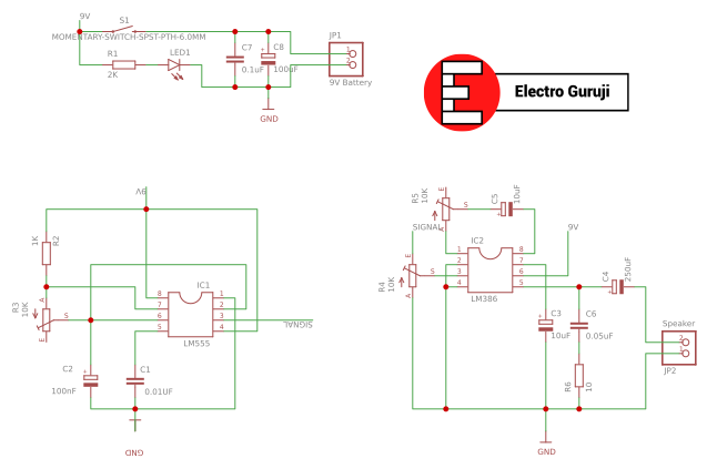 Electronic Horn for a Bicycle or Car - OSHWLab