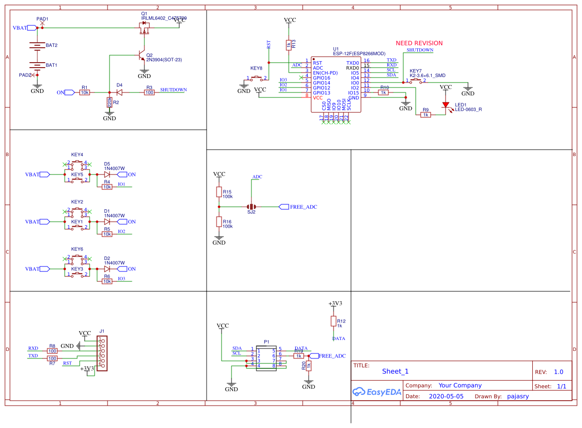 AMYR_button - Platform for creating and sharing projects - OSHWLab