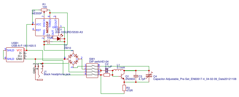 FM Radio Transmitter - EasyEDA open source hardware lab
