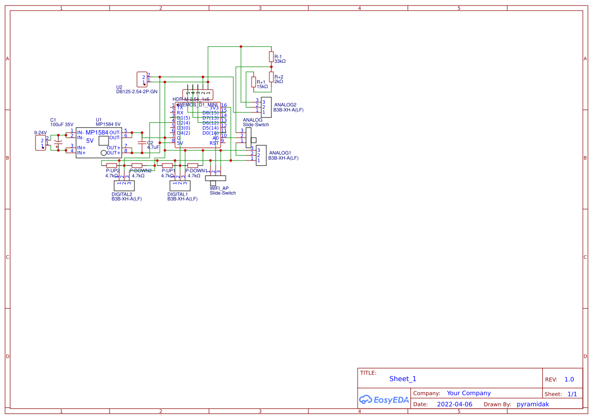 sensors only - OSHWLab