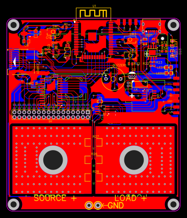 Power Meter with temperature sensing and data logging - EasyEDA open source hardware lab
