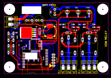 gsm relay - EasyEDA open source hardware lab