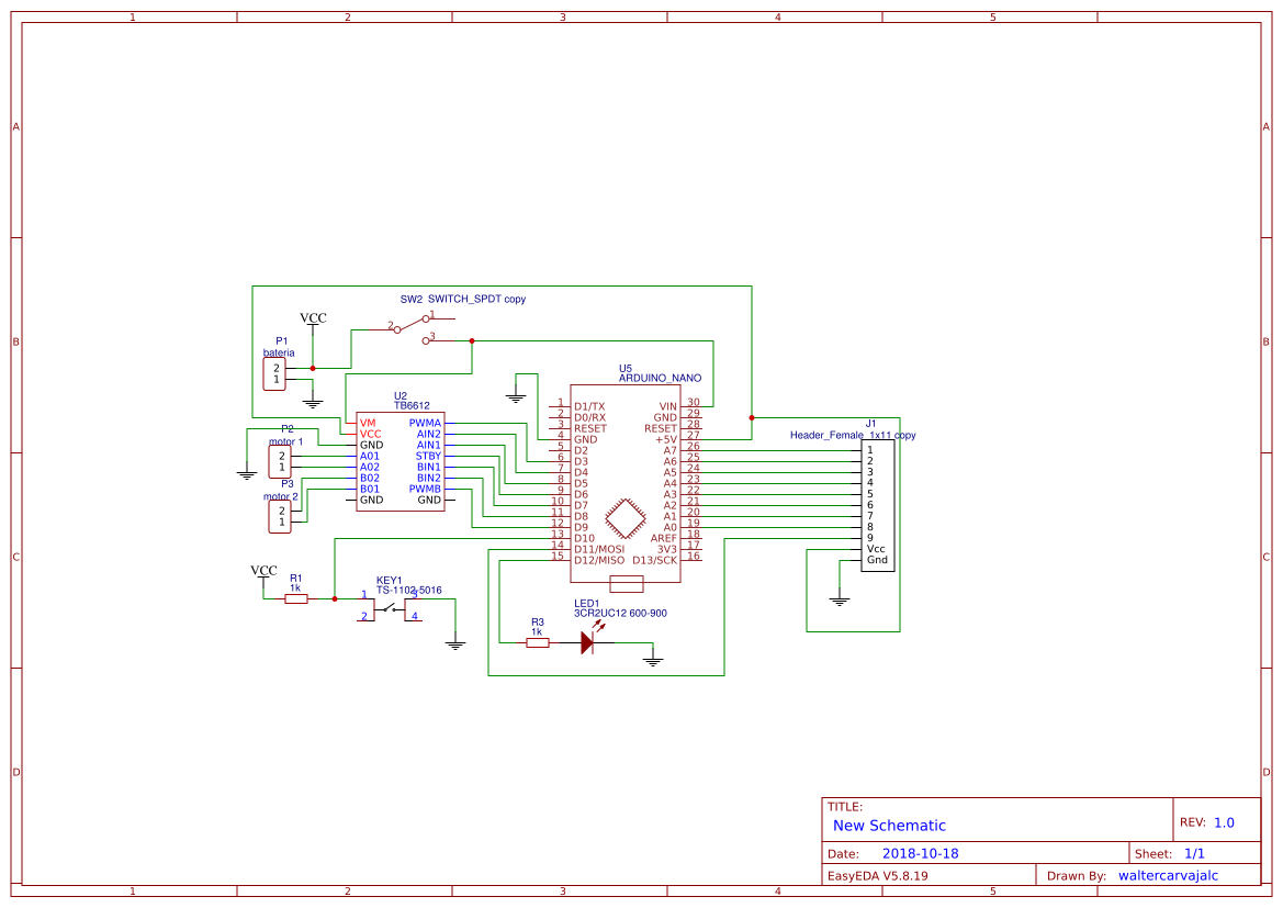 line following 2 - EasyEDA open source hardware lab