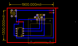 ATTiny85 1S LiPo Voltmeter - EasyEDA open source hardware lab