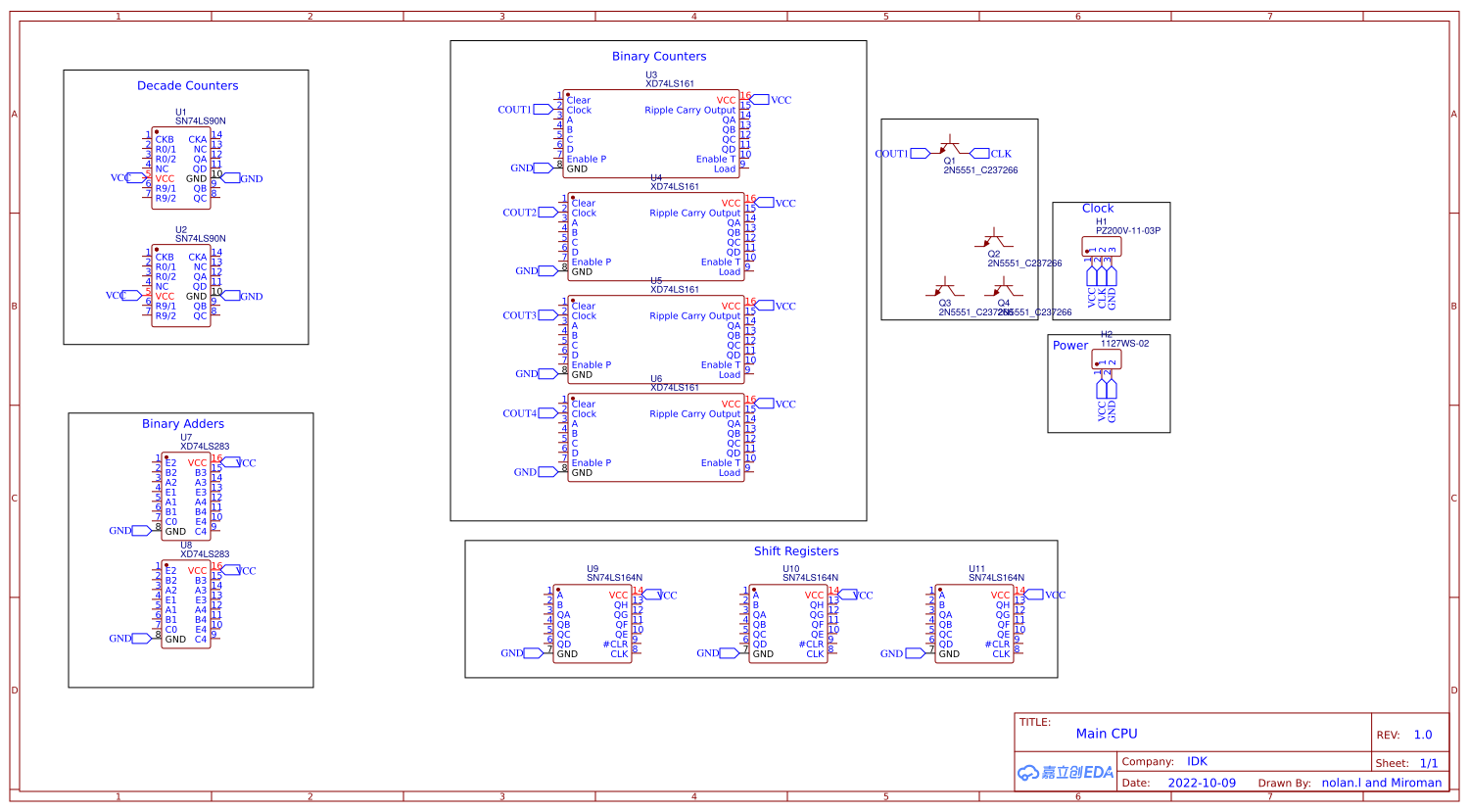 CPU Miro and Nolan - OSHWLab