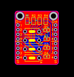 LED Switch Board rev.A 08/16 - EasyEDA open source hardware lab