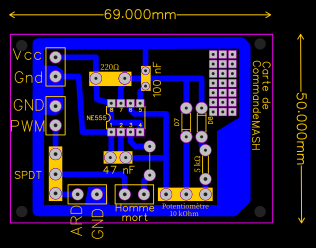 Carte de Commande d'un Hacheur MCC - EasyEDA open source hardware lab