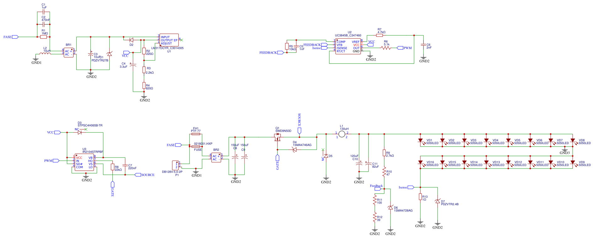 Driver 10W version 1.0 produccion - OSHWLab