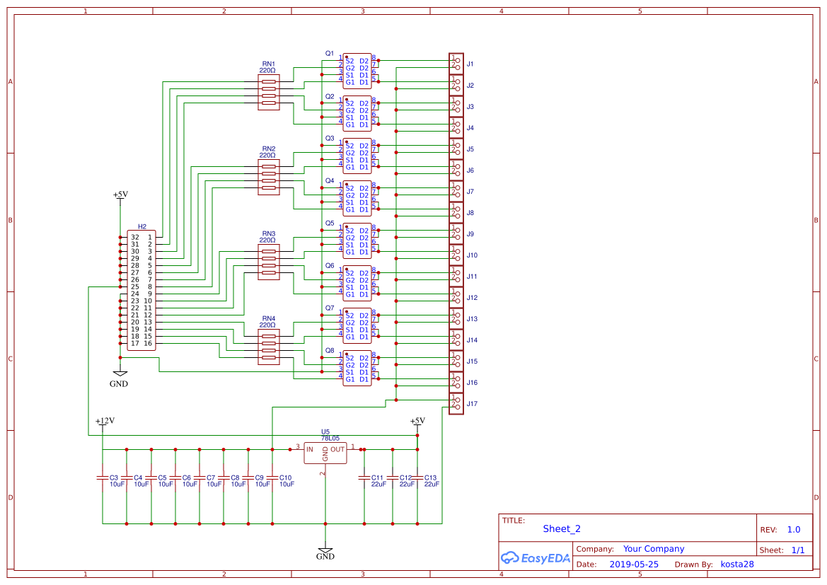LED_STEPS - EasyEDA open source hardware lab
