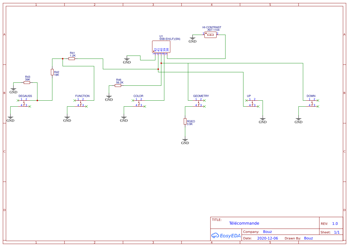 Toshiba DC29C0xx remote control - OSHWLab