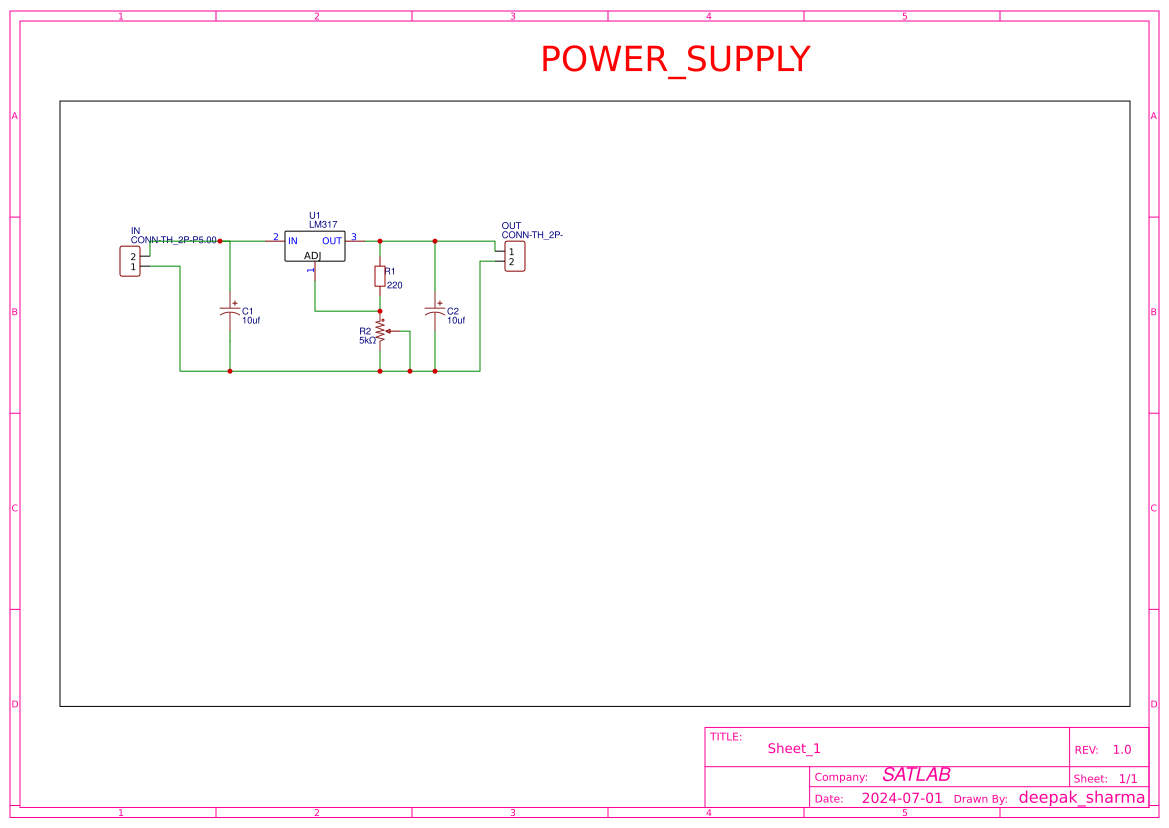 VARIABLE_POWER_SUPPLY - OSHWLab