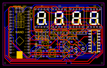 metro clock - EasyEDA open source hardware lab