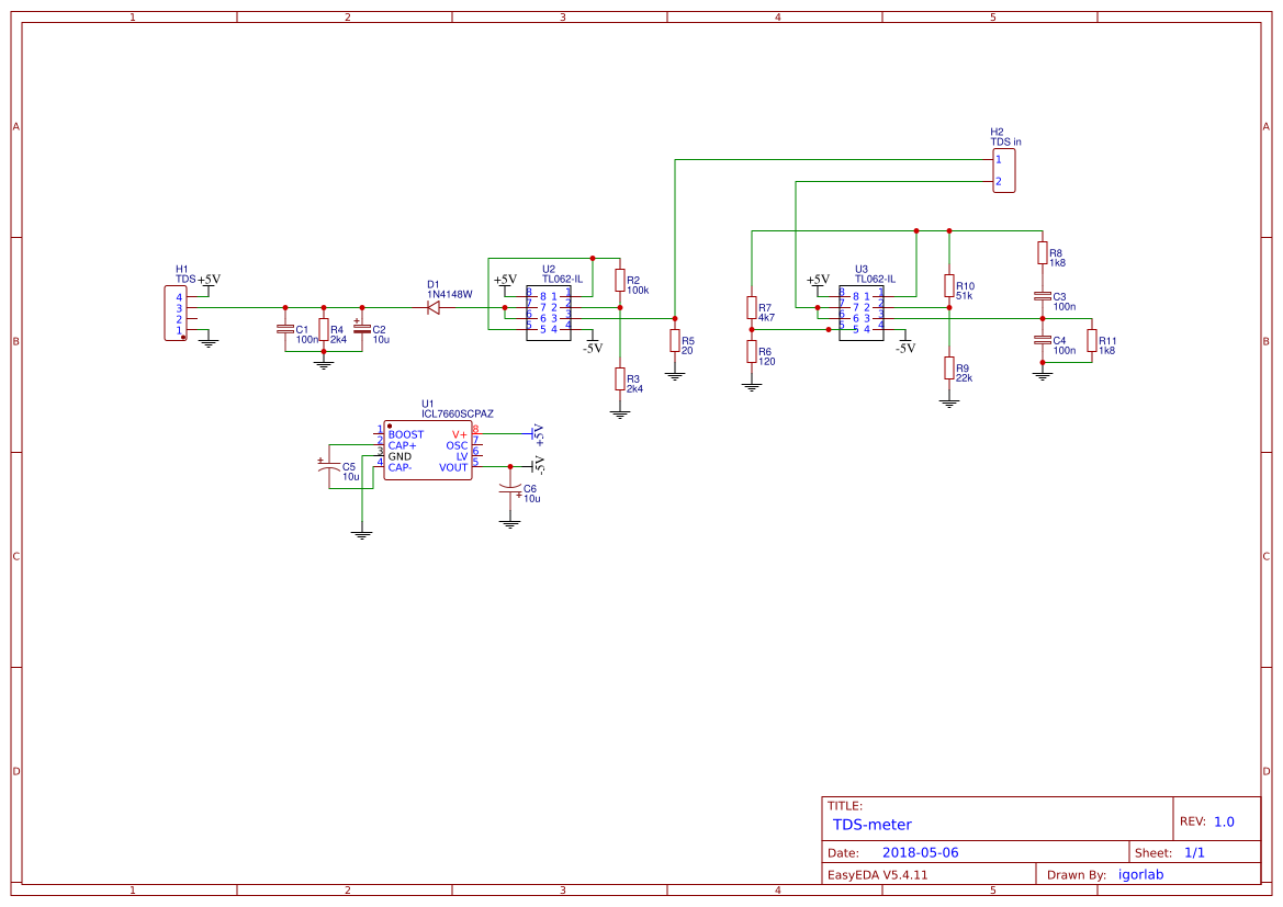 TDS metr TL062 - OSHWLab