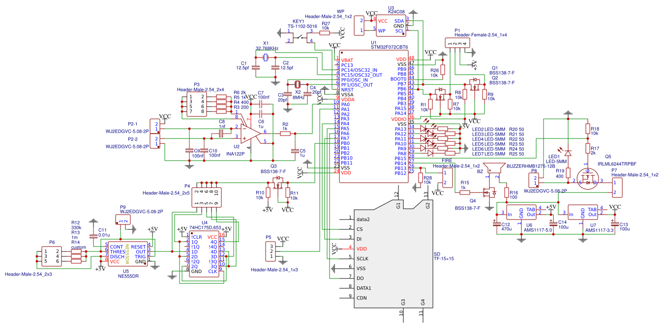SRM thrust logger - Platform for creating and sharing projects - OSHWLab
