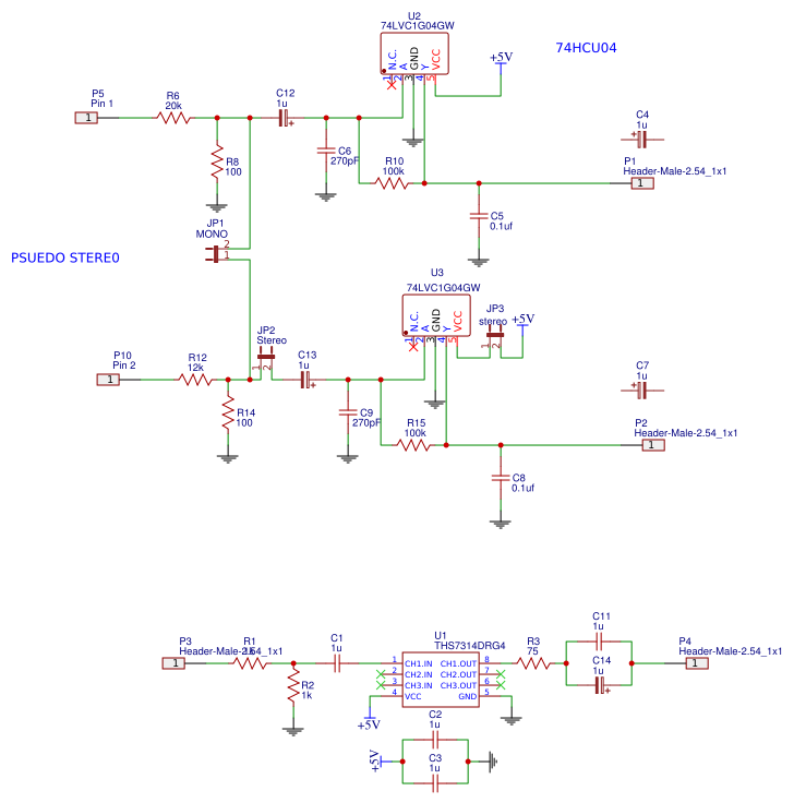 Famicom Sound Circuity - (Schema) - EasyEDA open source hardware lab