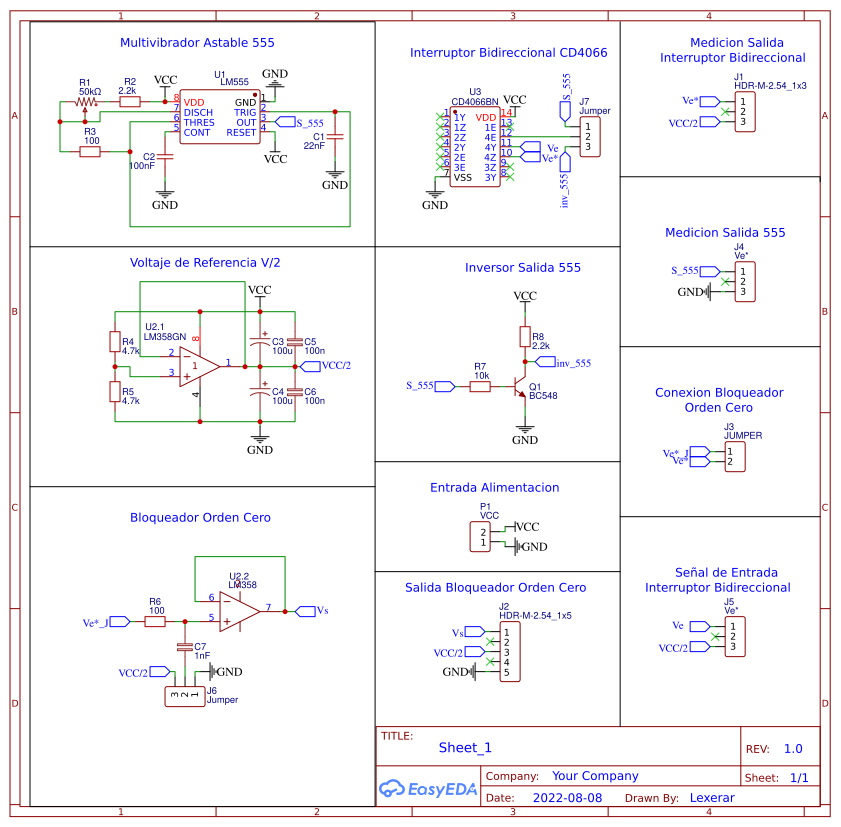 MODULO DE MUESTREO - OSHWLab