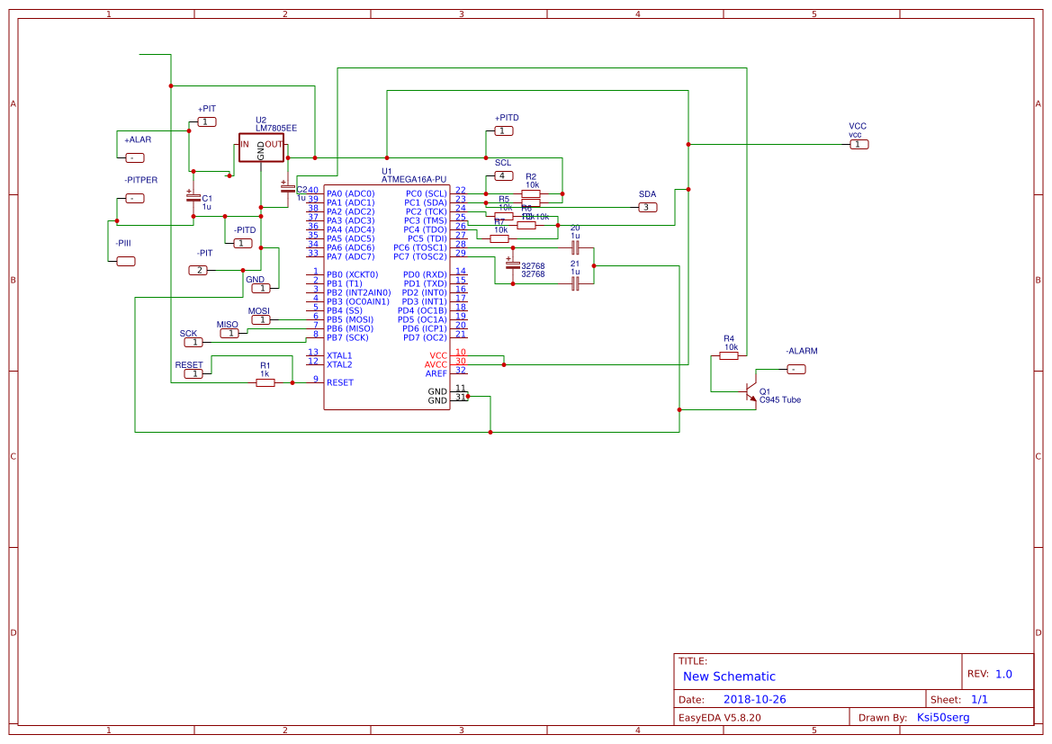 Clock_Alarm_mega16 - Platform for creating and sharing projects - OSHWLab
