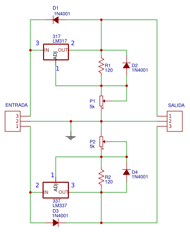 Fuente regulada - OSHWLab