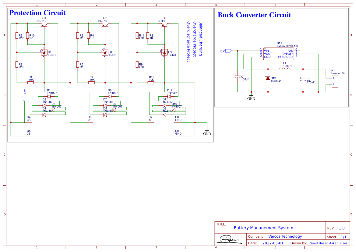 Battery Management System - OSHWLab