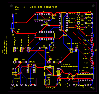 1 - Clock and Sequencer - OSHWLab