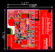Raspi 3B Latching MOSFET switch - EasyEDA open source hardware lab
