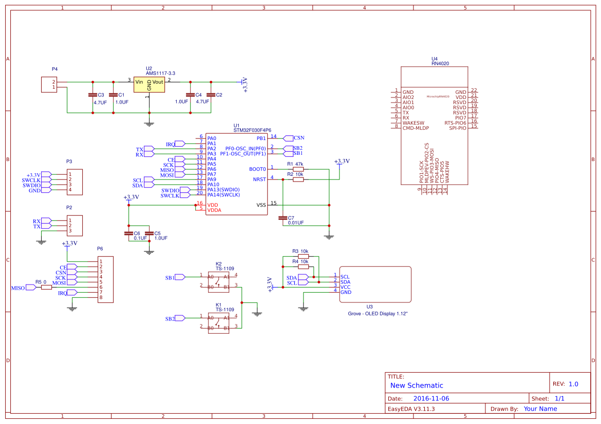 STM32F030_NRF24 - EasyEDA open source hardware lab