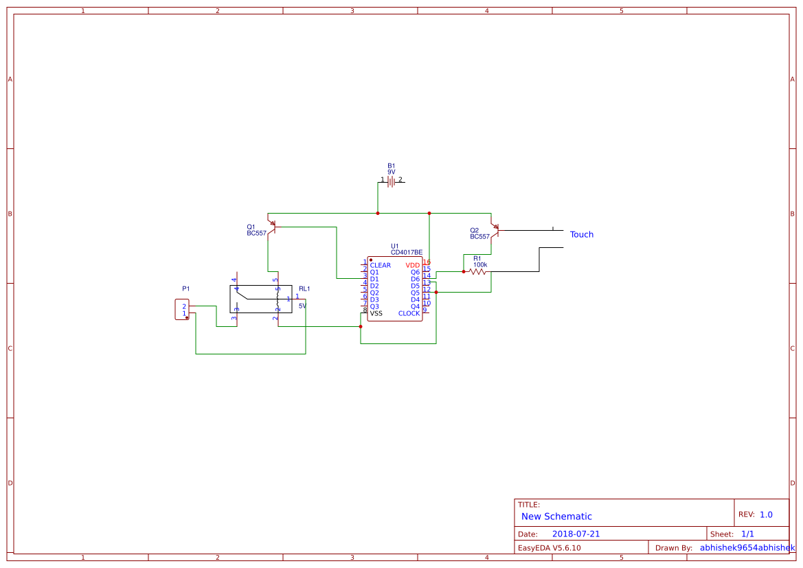 Touch Switch - Platform for creating and sharing projects - OSHWLab
