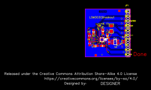 6 Degrees of Freedom Breakout - LSM303C (Open hardware) - OSHWLab