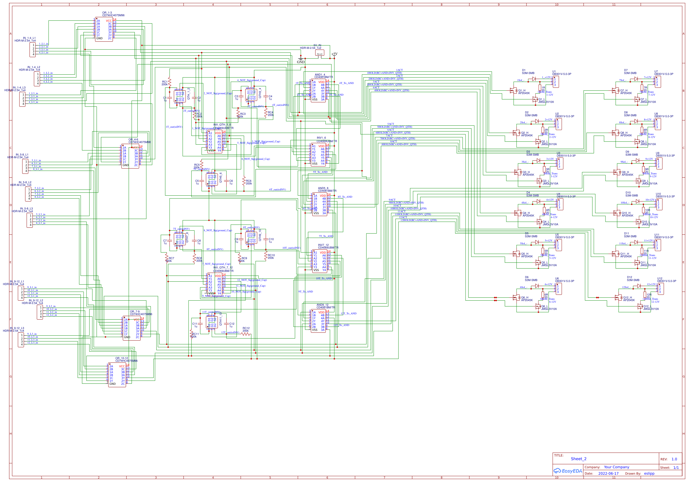 Two step timed Solenoid driver (Pipe Organ)_Public - OSHWLab