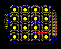 Matrix keyboard 4x4 copy - OSHWLab