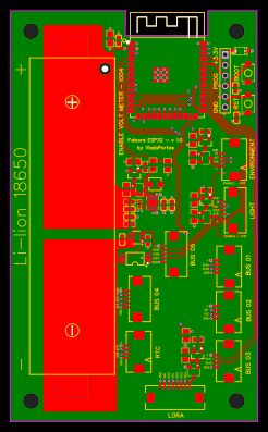 ESP32-S3-WROOM-1U - Base - OSHWLab