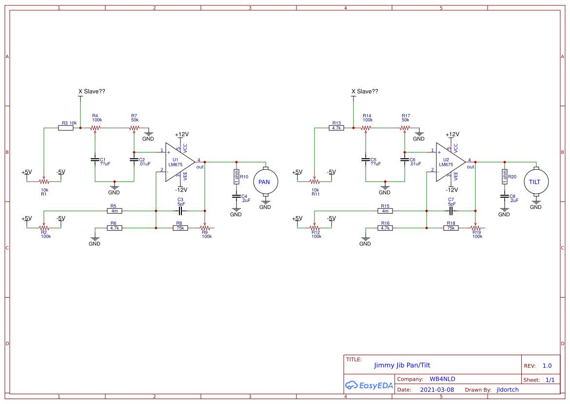 RSVP JimmyJib PAN/TILT - EasyEDA open source hardware lab