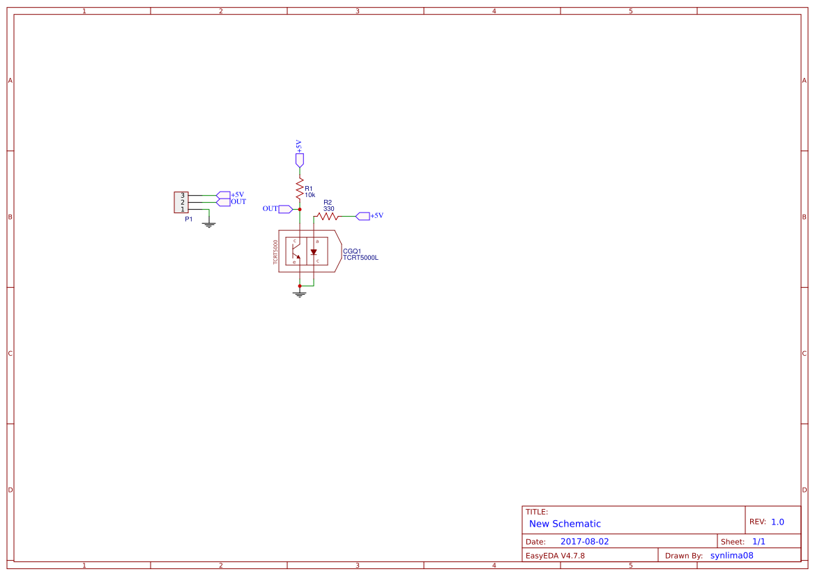Sensor TCRT5000 - EasyEDA open source hardware lab