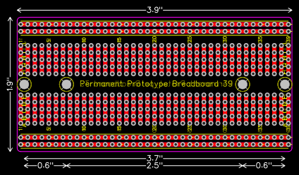 Solderable Breadboard PCBs - EasyEDA open source hardware lab