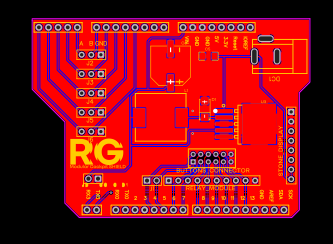 Arduino SHIELD Cockpit Modulaire - OSHWLab
