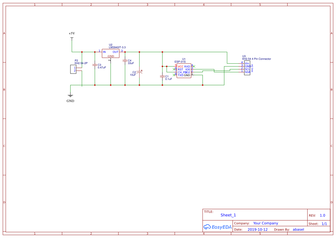 Weather Station - ESP01 - OSHWLab