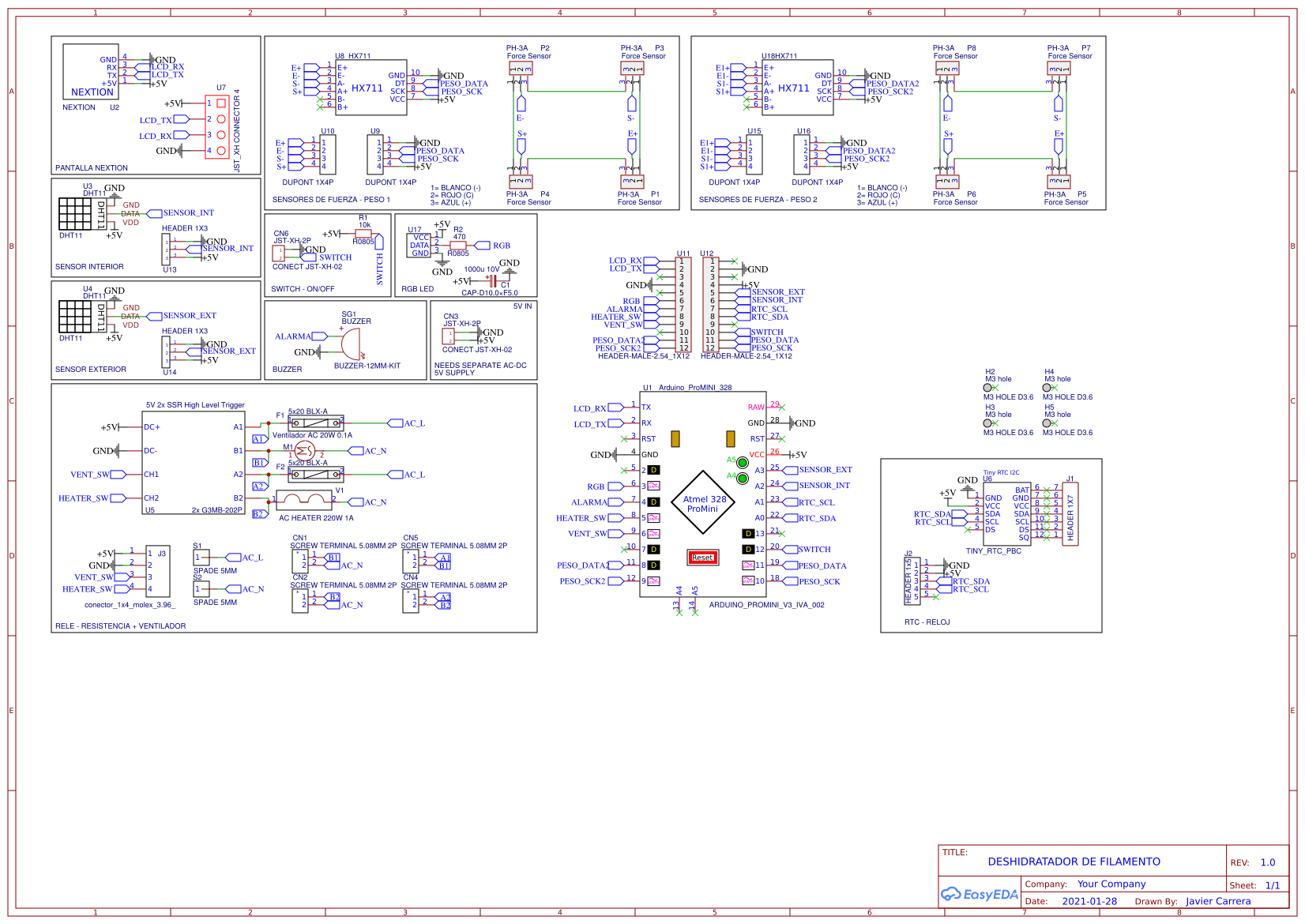 NextFil-Deshidratador filamento - OSHWLab