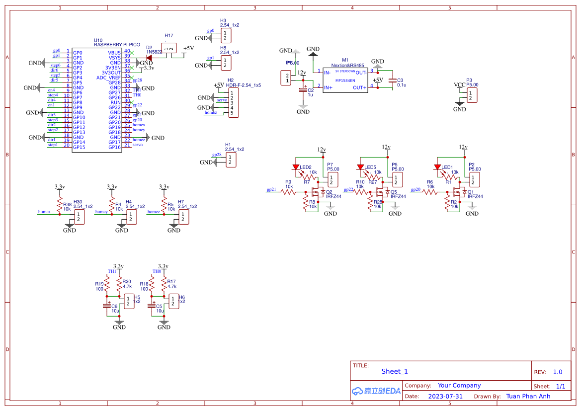 pico 8step - EasyEDA open source hardware lab