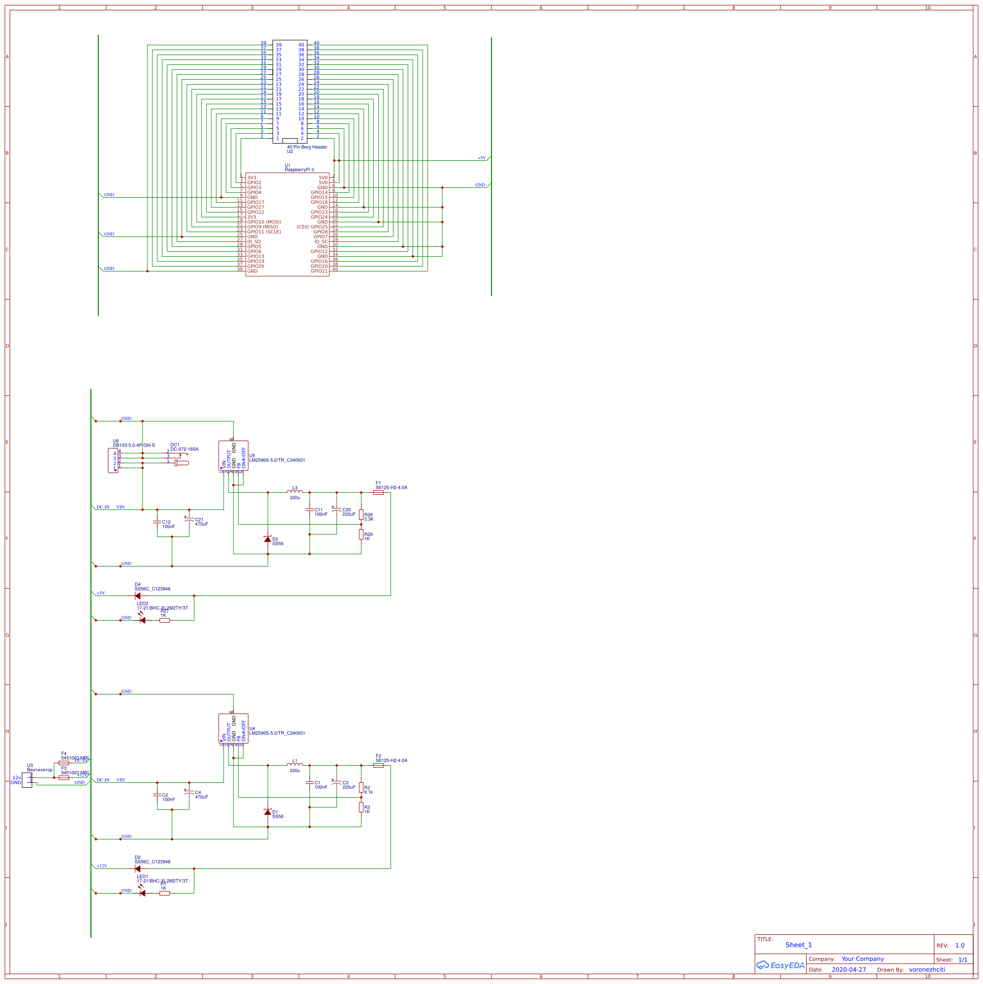 raspberry pi 3 power shield - EasyEDA open source hardware lab