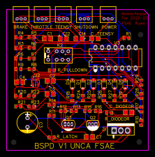 BSPD - UNCA FSAE 2022 - OSHWLab