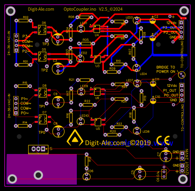 Optocoupler 36Vac-12Vdc - OSHWLab
