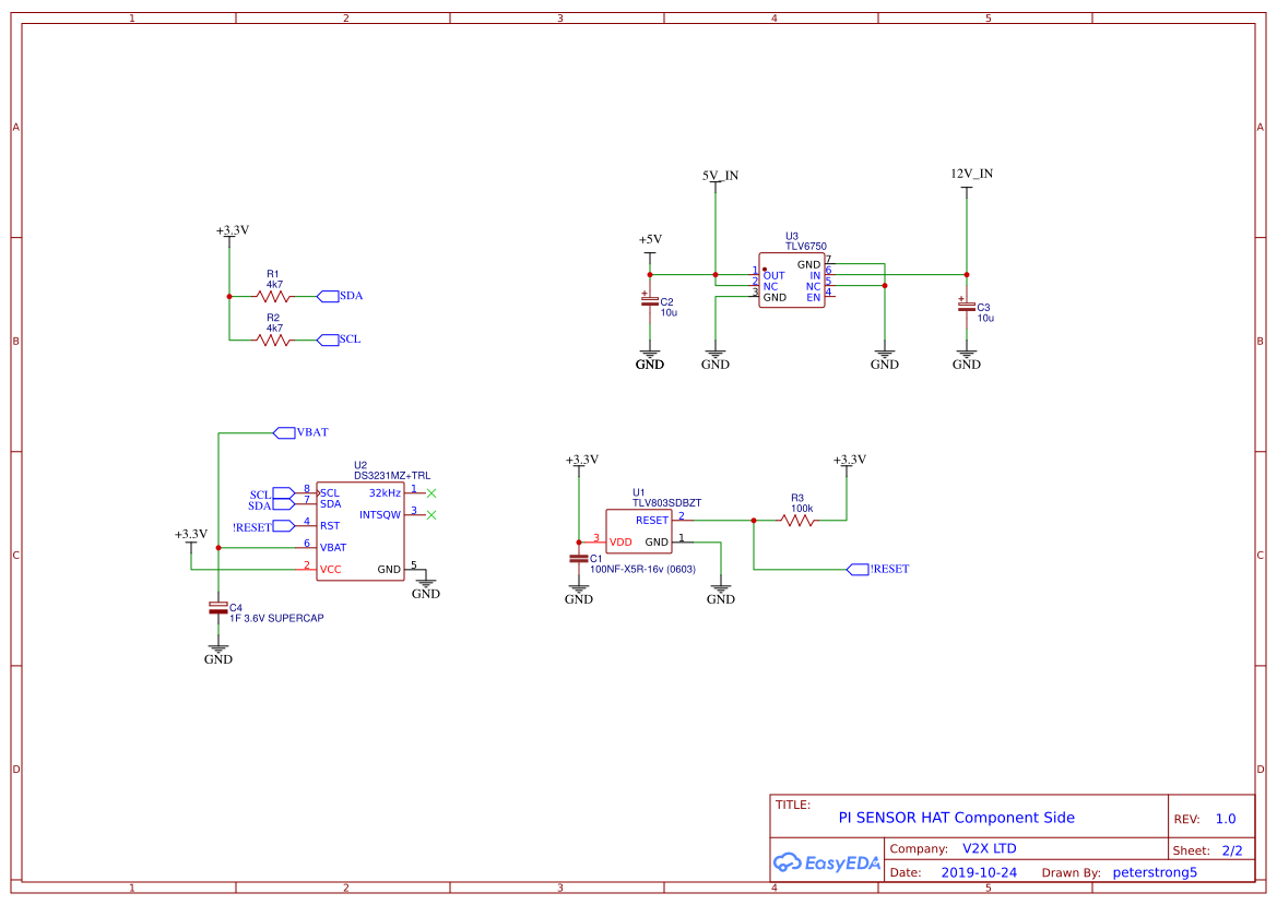 Pi Sensor Board - EasyEDA open source hardware lab