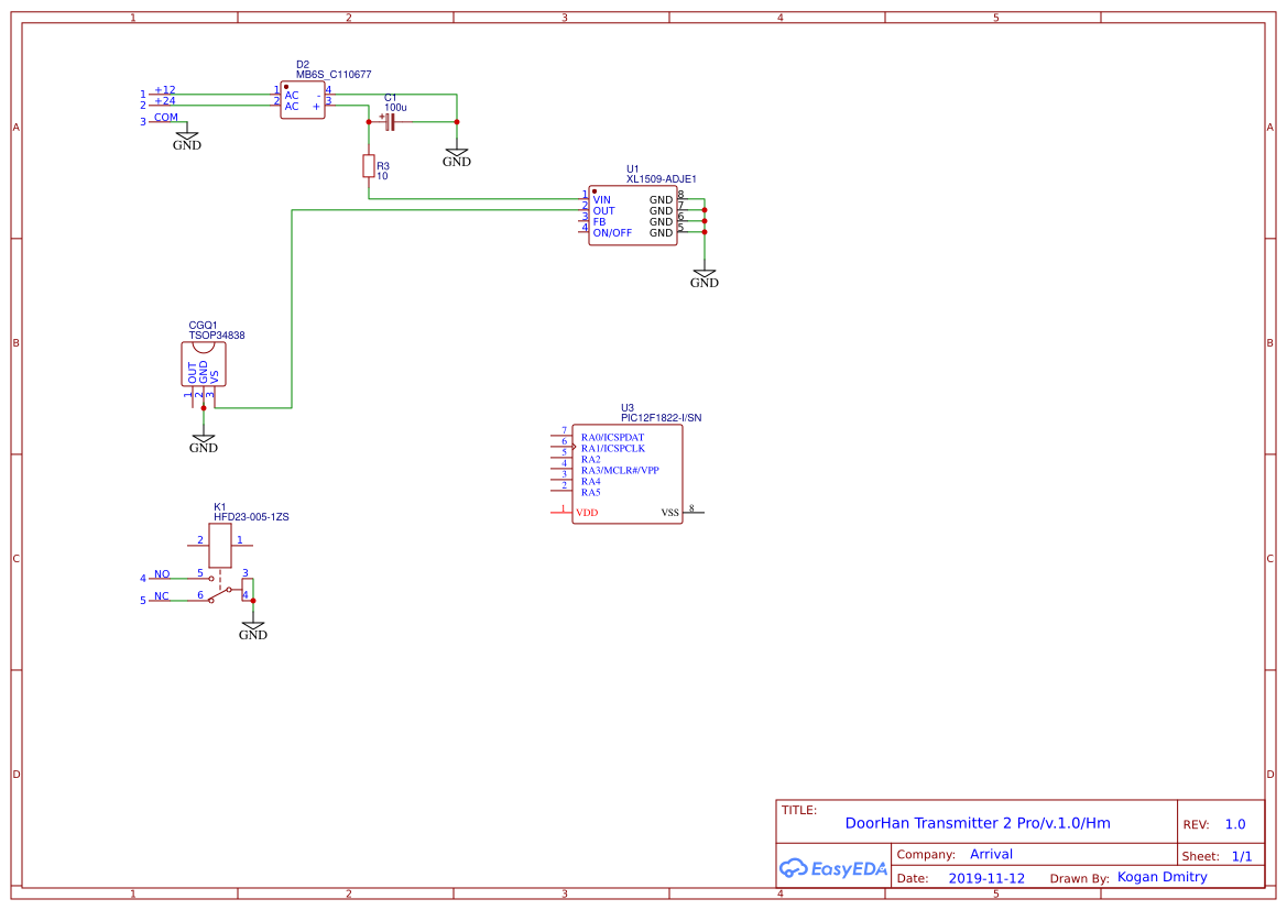 DoorHan_old - EasyEDA open source hardware lab