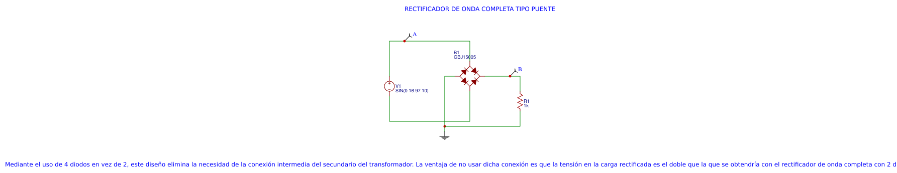 El diodo rectificador - EasyEDA open source hardware lab
